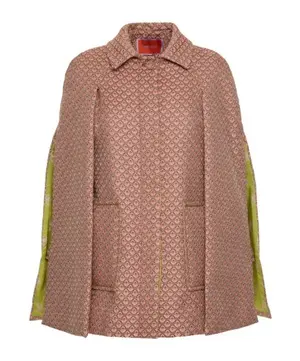 La DoubleJ Milano Mini Cape - Brown