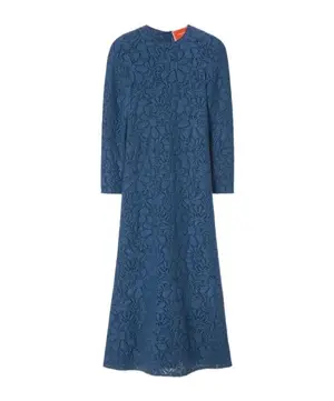 La DoubleJ Long-sleeve Lace Maxi Dress