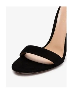 GIANVITO ROSSI 105mm Suede Stiletto Sandals