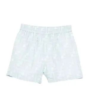 Fendi Ff Logo-jacquard Shorts