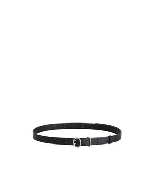 JIL SANDER Cannolo Belt - Black