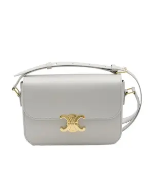 Celine Triomphe Bag In Shiny Calfskin
