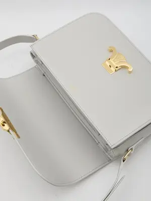 Celine Triomphe Bag In Shiny Calfskin