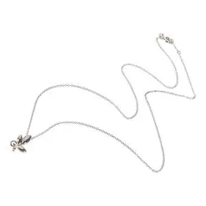 Tiffany & Co. Sterling Silver Paloma Picasso Olive Leaf Pendant Necklace