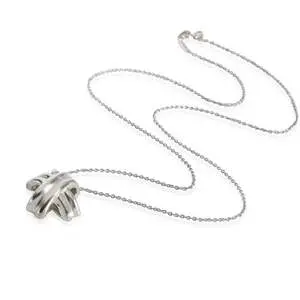 Tiffany & Co. Sterling Silver Signature X Pendant