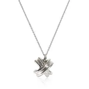 Tiffany & Co. Sterling Silver Signature X Pendant Necklace - Sterling_silver