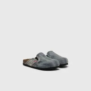 DIESEL® D-woodstock Denim Mules - Blue
