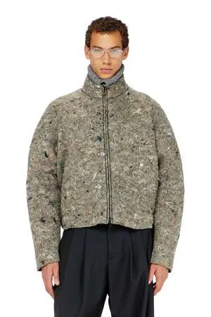DIESEL® Upcycled Felted Jacket