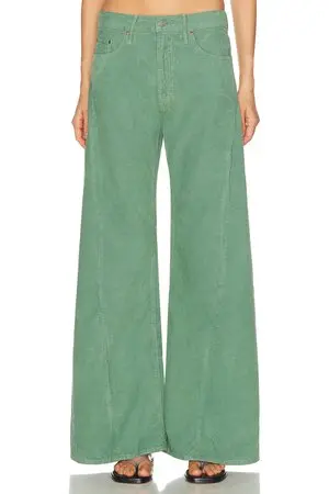 MOTHER The Lemon Twist Sneak Corduroy Trousers - To Go