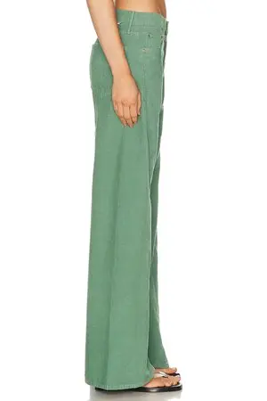 MOTHER The Lemon Twist Sneak Corduroy Trousers - To Go