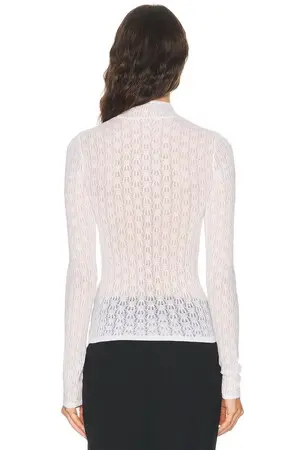 Sablyn Rhea Long Sleeve Mock Neck Top