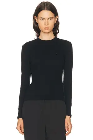 Carhartt Work In Progress Long Sleeve Ribbed T-shirt - Black