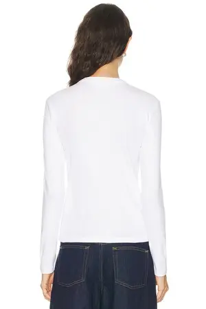 Carhartt Work In Progress Long Sleeve Ribbed T-shirt - White