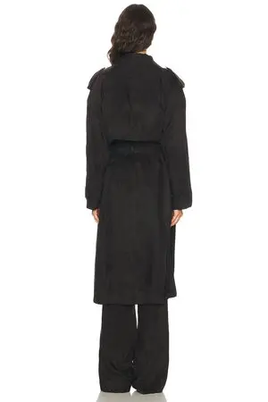 Helmut Lang Fluid Trench Coat - Truffle
