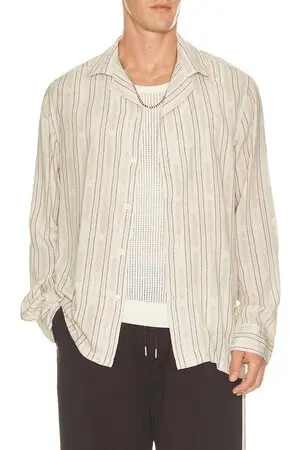 Oas Veryra Brillo Shirt In White - Ecru