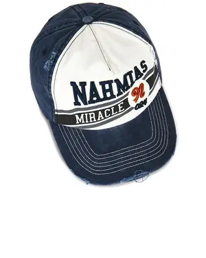 NAHMIAS Coastal Sport 6 Panel Hat - Thrashed Navy