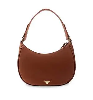 APATCHY LONDON The Lucy Tan Leather Shoulder Bag