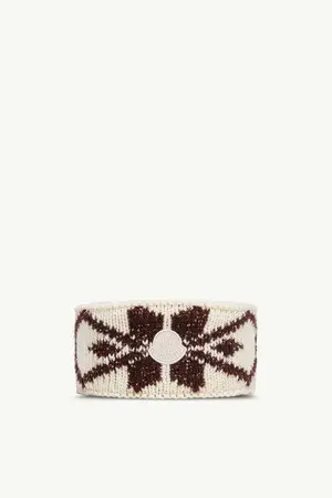 Moncler Jacquard Knit Headband