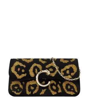 Cartier Panthère C De Mini Bag - Black