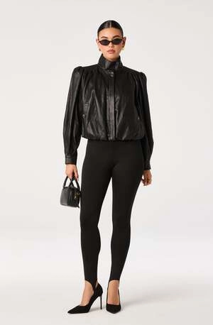 Astr The Label Lily High-rise Stirrup Leggings