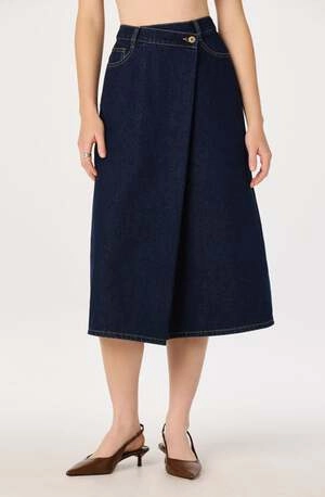 Astr The Label Pearl Midi Skirt
