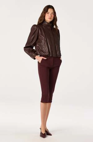 Astr The Label Cardin Tailored Capri Pants