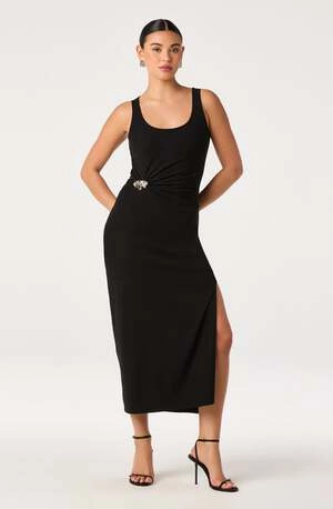 Astr The Label Knit Dress - Black