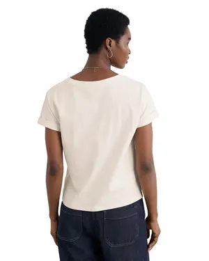 SEASALT CORNWALL Porthzennor Crew-neck T-shirt