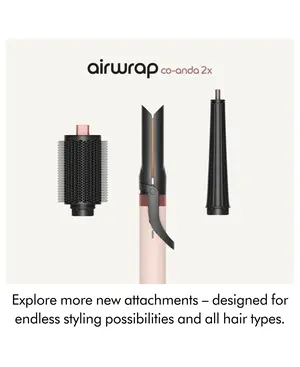 DYSON Air Straightener 2x Airwrap Co-anda2x Attachment