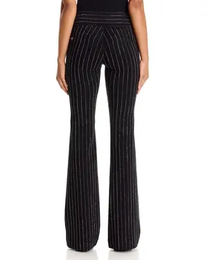 Alice + Olivia Mid Rise Flare Jeans