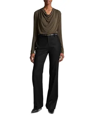 Vince Simone Wool Blend Flare Pants