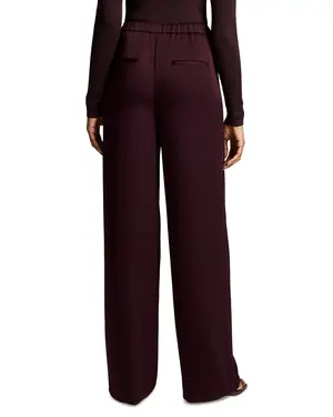 Vince Mid Rise Tailored Drawstring Pants
