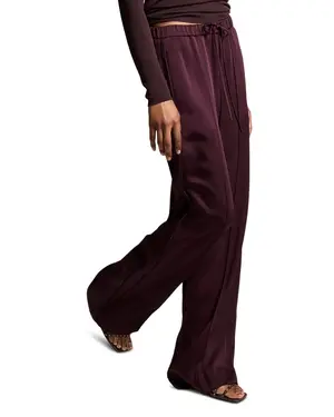 Vince Mid Rise Tailored Drawstring Pants
