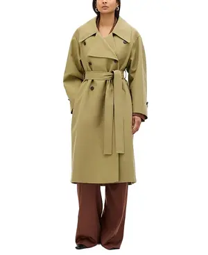 Another Tomorrow Double Face Trench