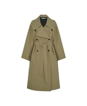 Another Tomorrow Double Face Trench