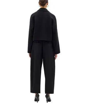Another Tomorrow Double Face Crop Blouson