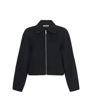 Another Tomorrow Double Face Crop Blouson