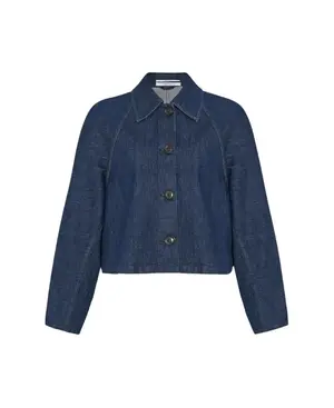 Another Tomorrow Denim Blouson