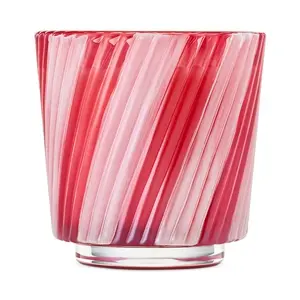 Voluspa Crushed Candy Cane Boxed Pedestal Ornament Candle
