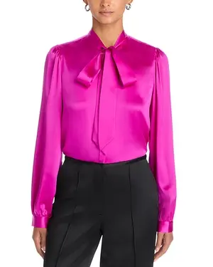 Ramy Brook Theresa Stretch Silk Blouse
