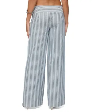 EDIKTED Chera Striped Wide Leg Pants