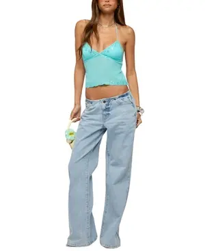 EDIKTED Veya Low Rise Baggy Jeans