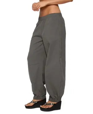 EDIKTED Cotton Parachute Pants