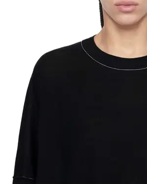 ALLSAINTS Martel Wool Crewneck Sweater - Black