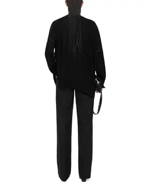 ALLSAINTS Martel Wool Crewneck Sweater - Black