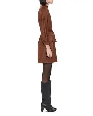 ALLSAINTS Noora Belted Shirt Dress