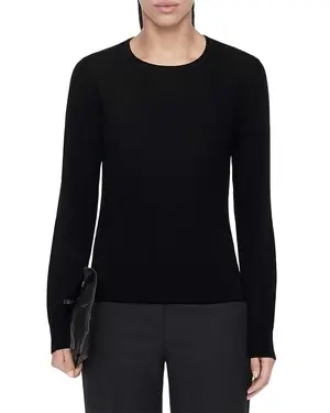 ALLSAINTS Coyte Wool Crewneck Sweater - Black