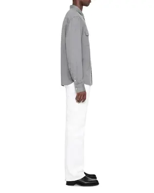ALLSAINTS Bond Long Sleeve Shirt - Cloud Grey