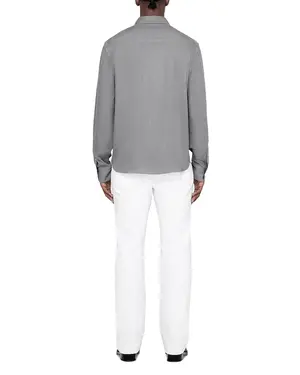 ALLSAINTS Bond Long Sleeve Shirt - Cloud Grey