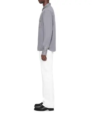 ALLSAINTS Bond Long Sleeve Shirt - Cloud Grey